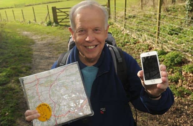 Exploring a 5 mile section of Fox’s Way around Guildford | Surrey Hills ...