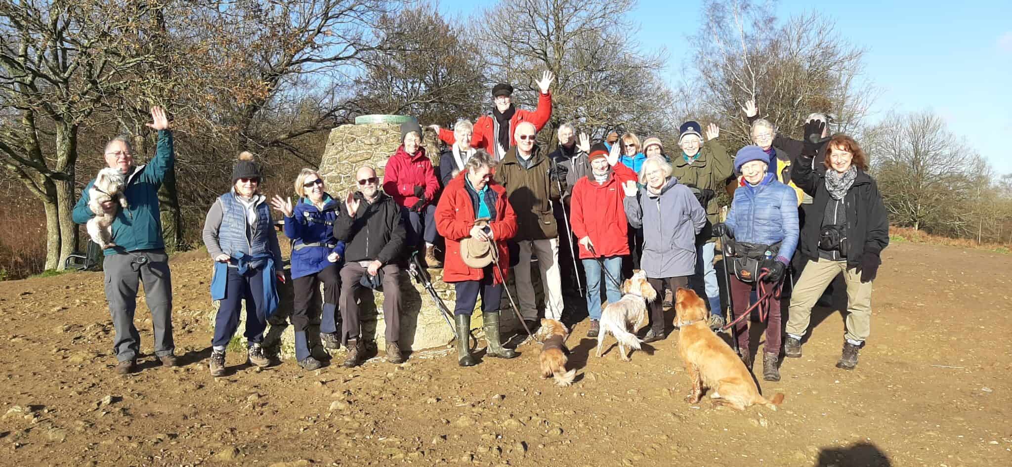 Belmont School Pre-Christmas Walk to Holmbury Hill Fort | Surrey Hills ...