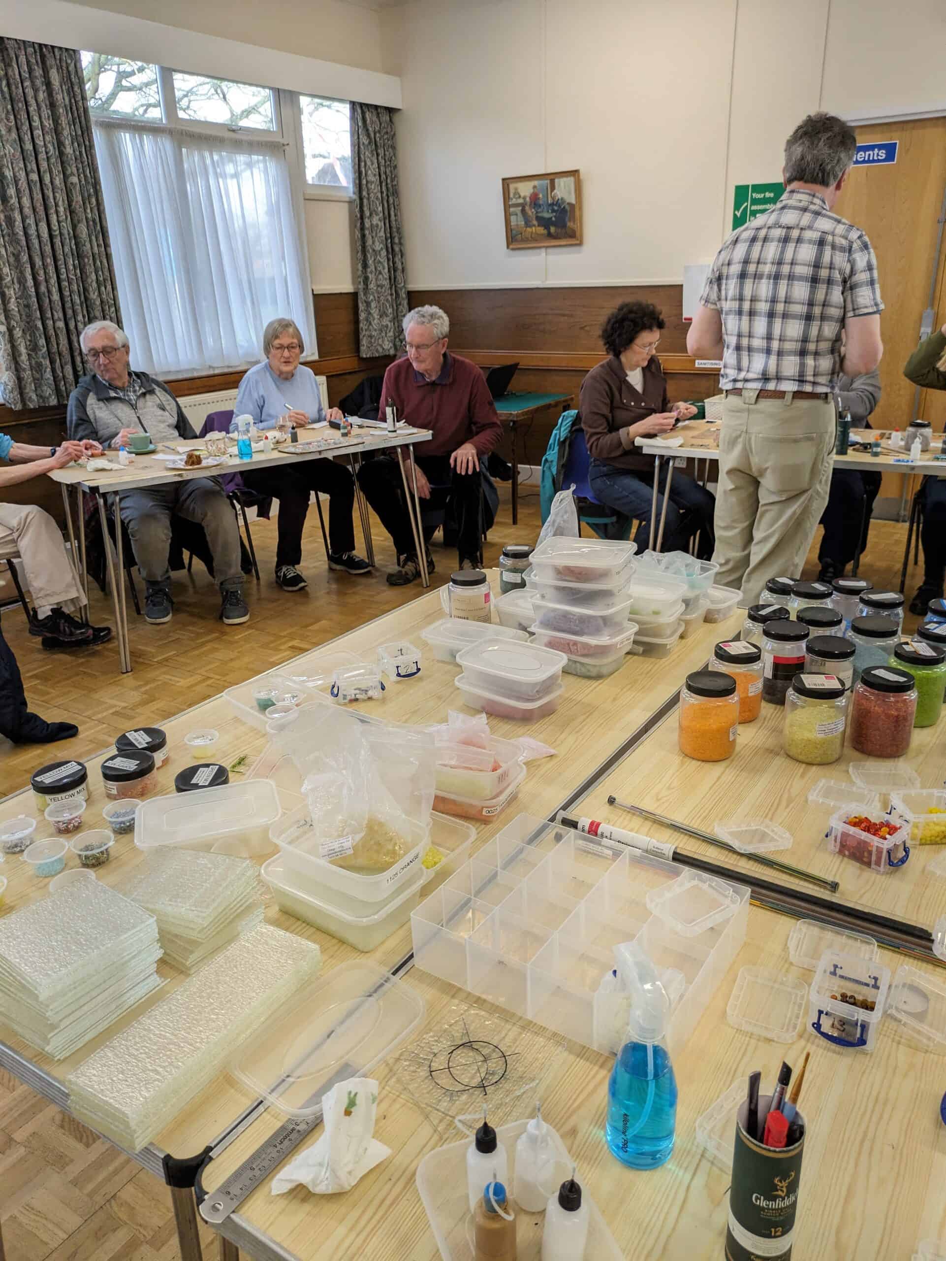 Glass Fusion workshop with Mark Laird | Surrey Hills Society