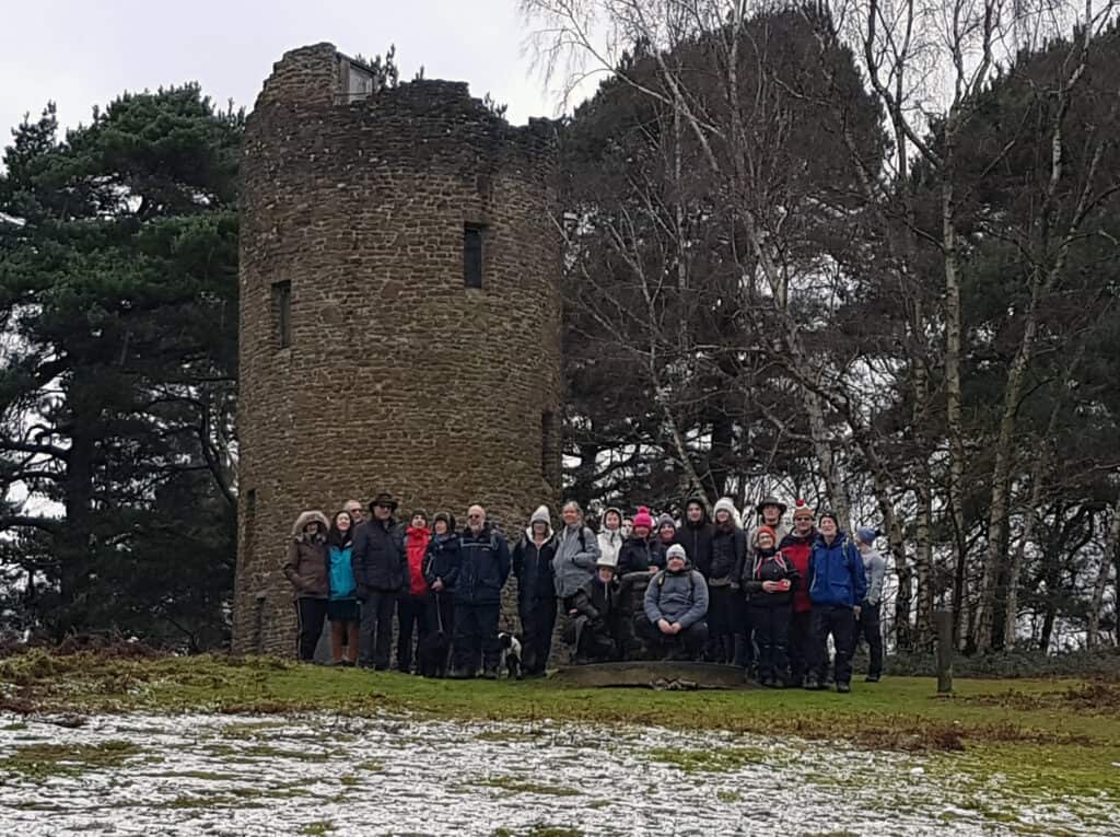 Walk Off Your Christmas Pudding walk around Chinthurst Hill (West ...